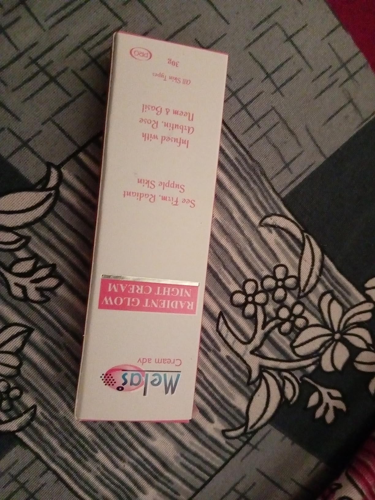 Melas Anti-ageing 30 Gram Night Cream for Men & Women, Skin Brightening ...