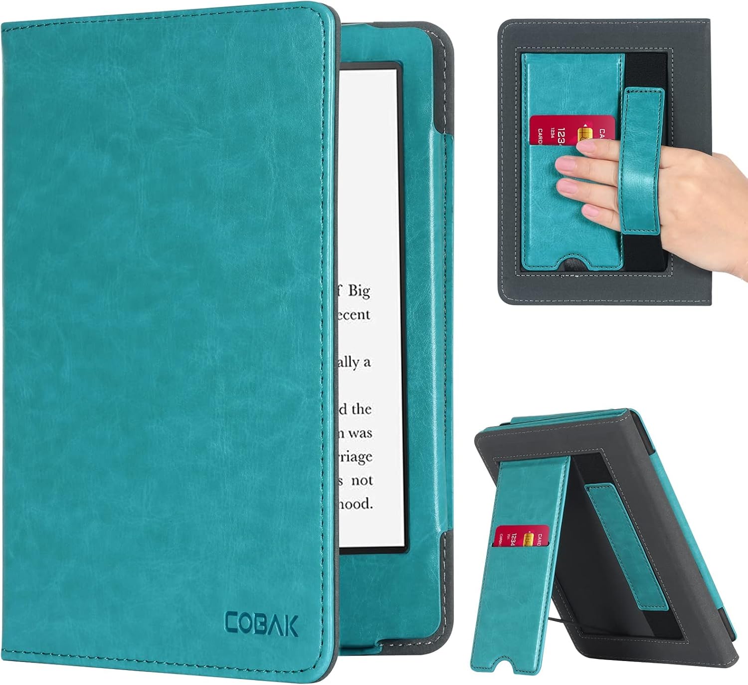 Amazon.com: CoBak Kindle Paperwhite Case with Stand - Durable PU ...
