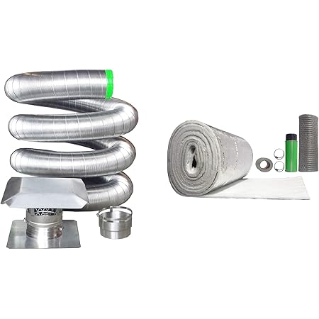 Amazon.com: Rockford Chimney Supply Stainless Steel Flexible Chimney ...