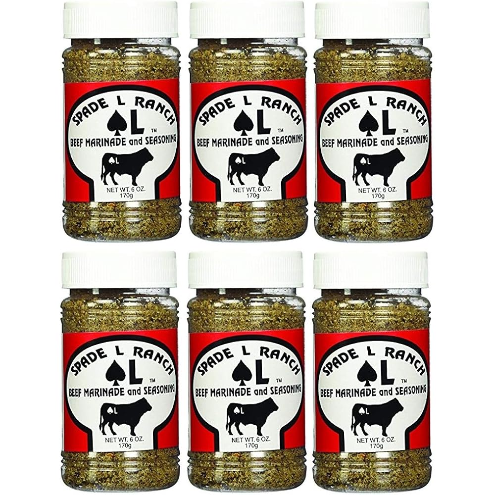 $10/mo - Finance Spade L Ranch Beef Marinade and Seasoning 6 Oz. (Pack ...