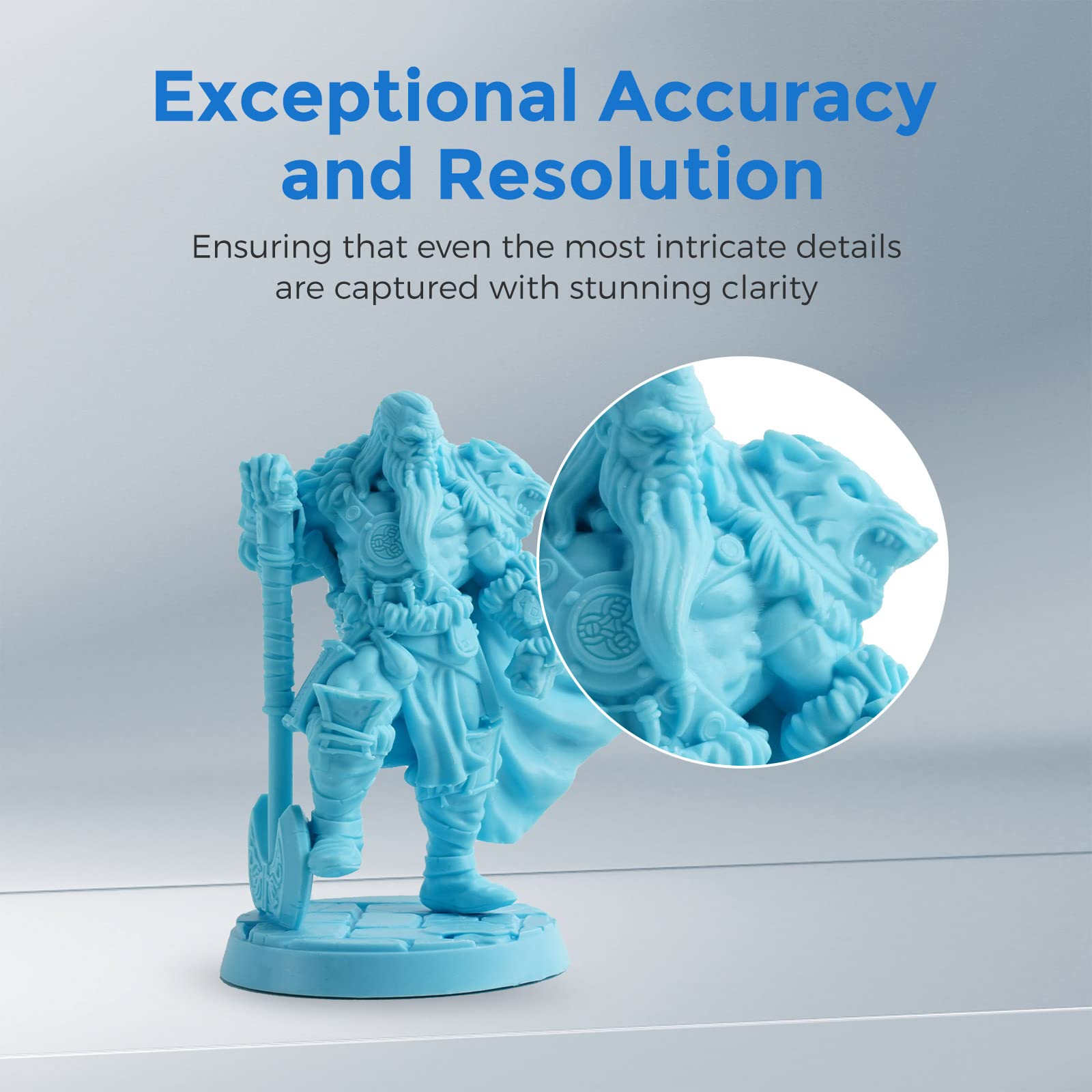 Snapklik.com : FLASHFORGE 3D Printer Resin, LCD UV-Fast-Curing Resin ...