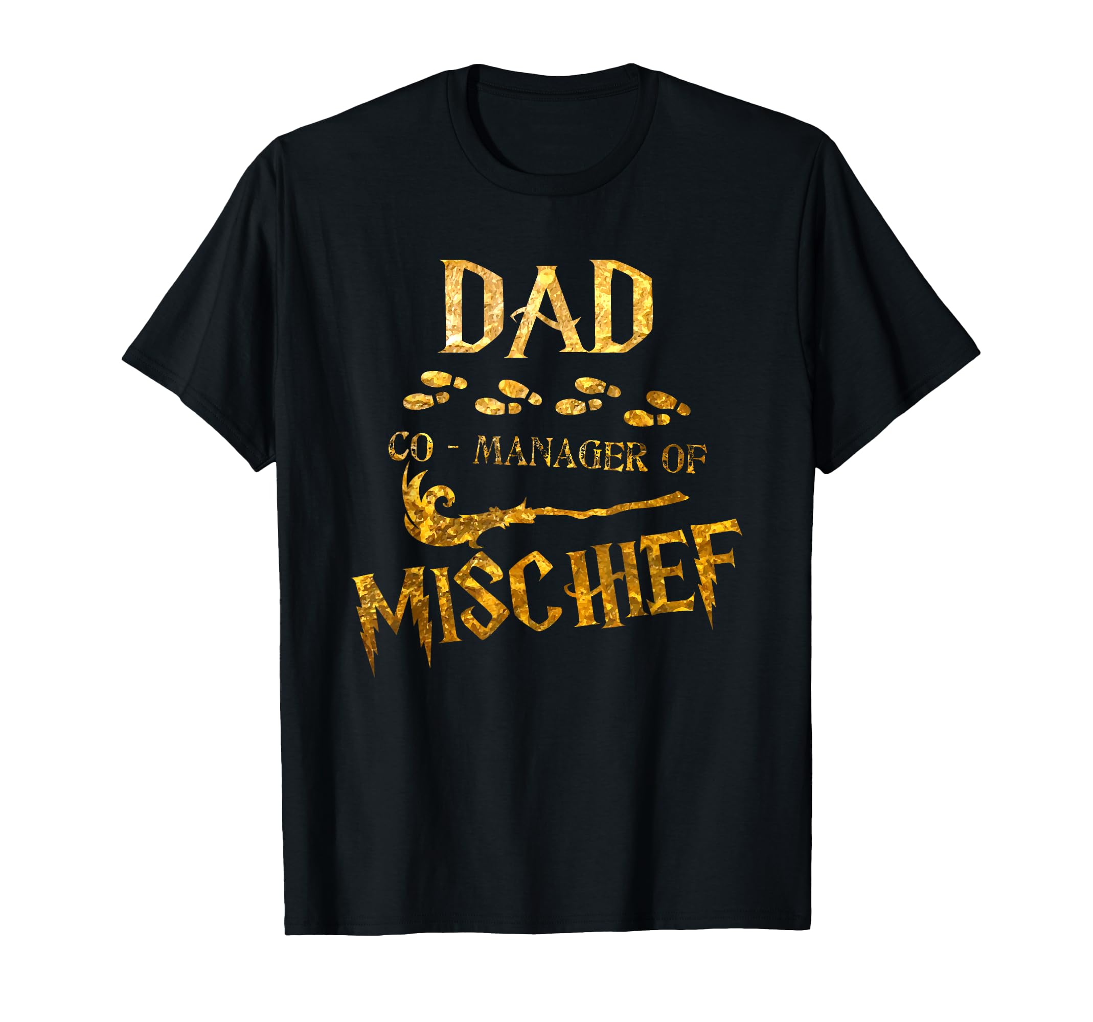 Amazon.com: Magical Dad Manager of Mischief Birthday Family Matching T ...
