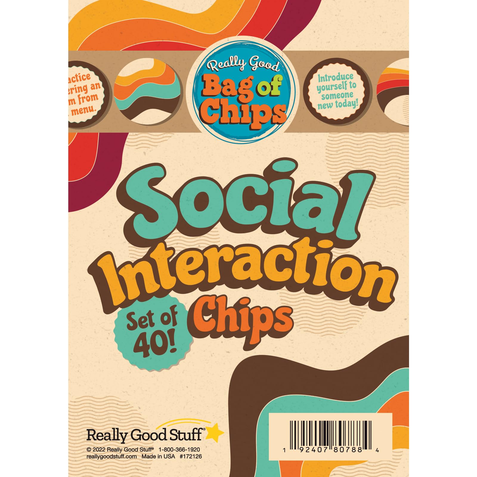 Snapklik.com : Really Good Stuff Classroom Social Interaction Chips Set ...