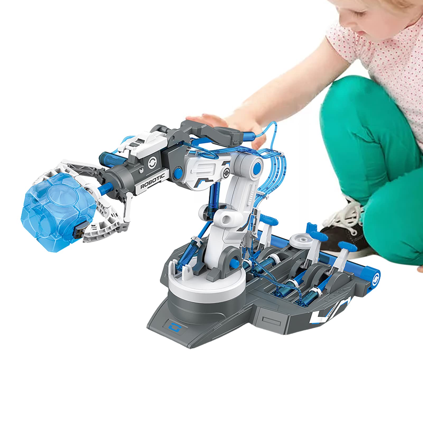 Buy GUILI Mechanical Arm Kit - STEM Building Toys | Hydraulic Arm ...