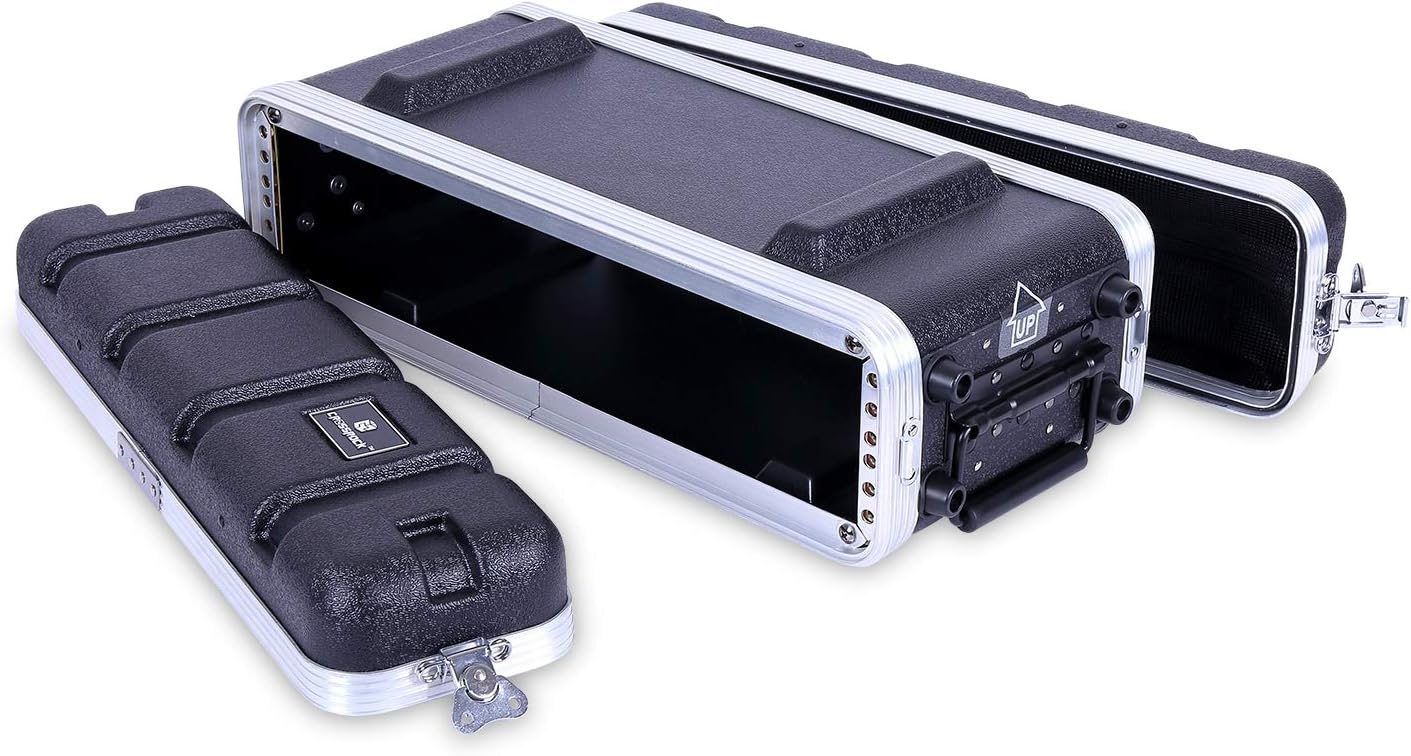 Amazon.com: Seismic Audio - SALWR2S - Lightweight 2 Space Compact ABS ...