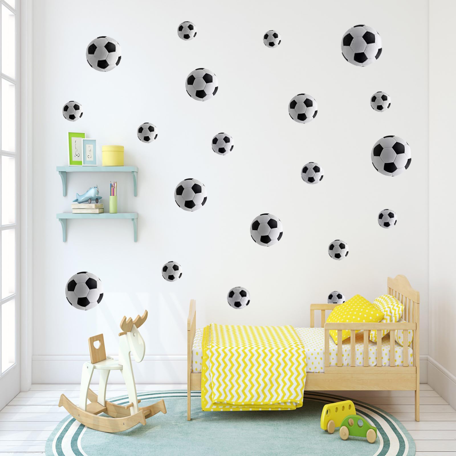 Amazon.com: Soccer Decor Soccer Wall Decor for Boys Room Soccer ...