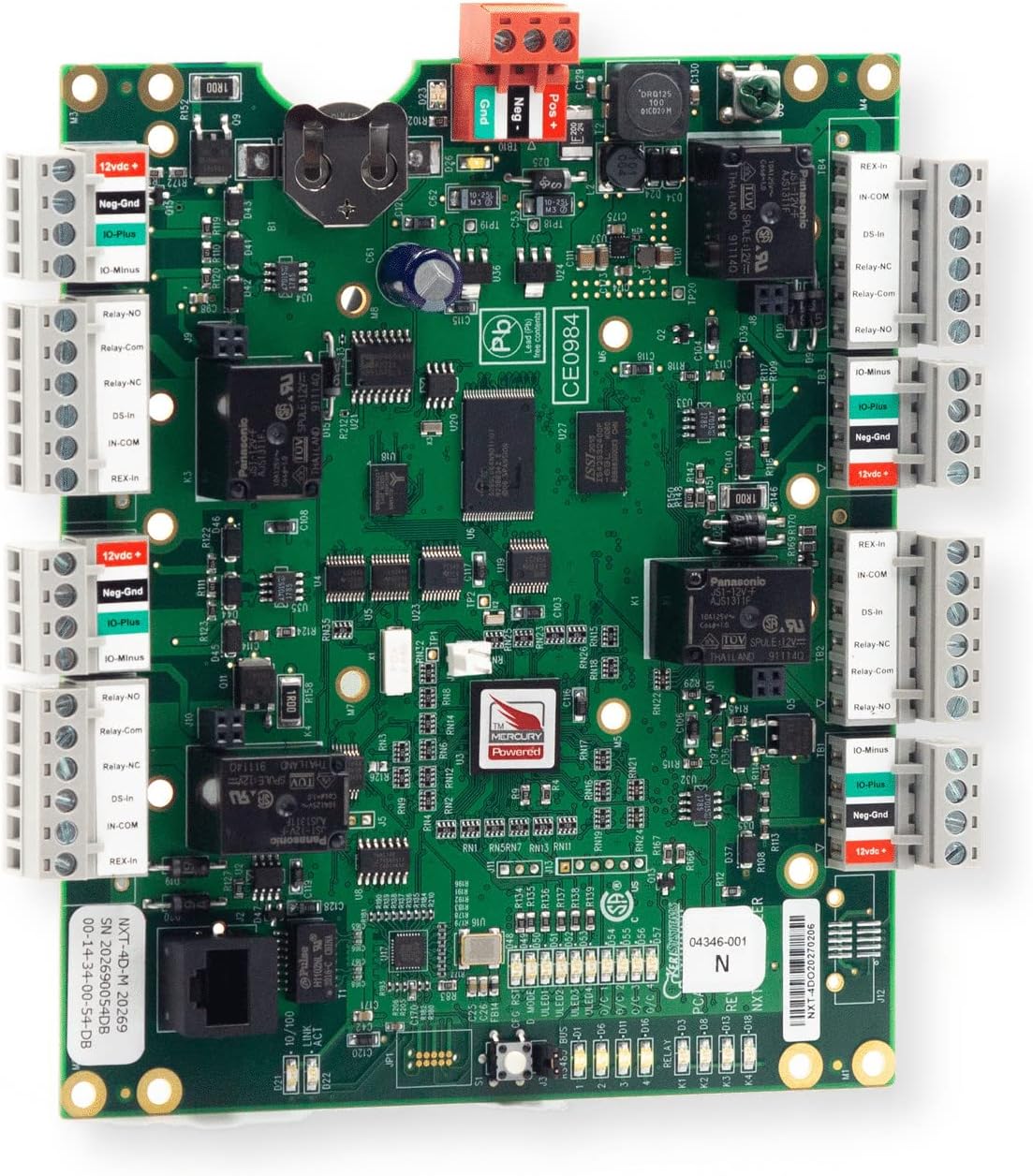 Amazon.com: Keri Systems NXT-2D-MSC 2 Door/4 Reader NXT Controller with ...