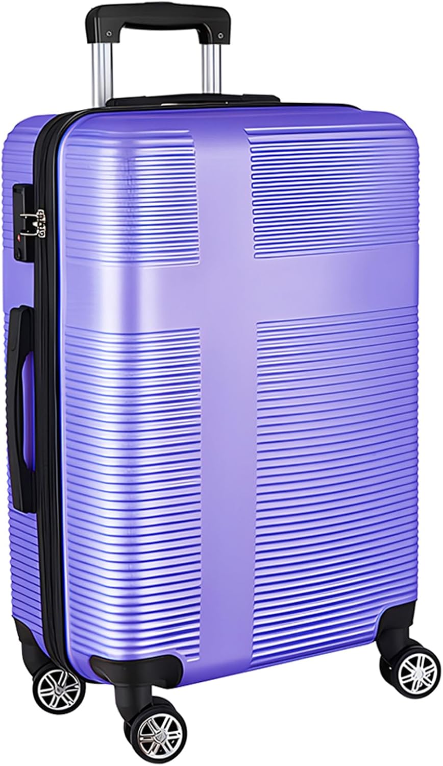 Amazon.com | HOUAGI 24 Inch Luggage with Spinner Wheels,Lightweight ...