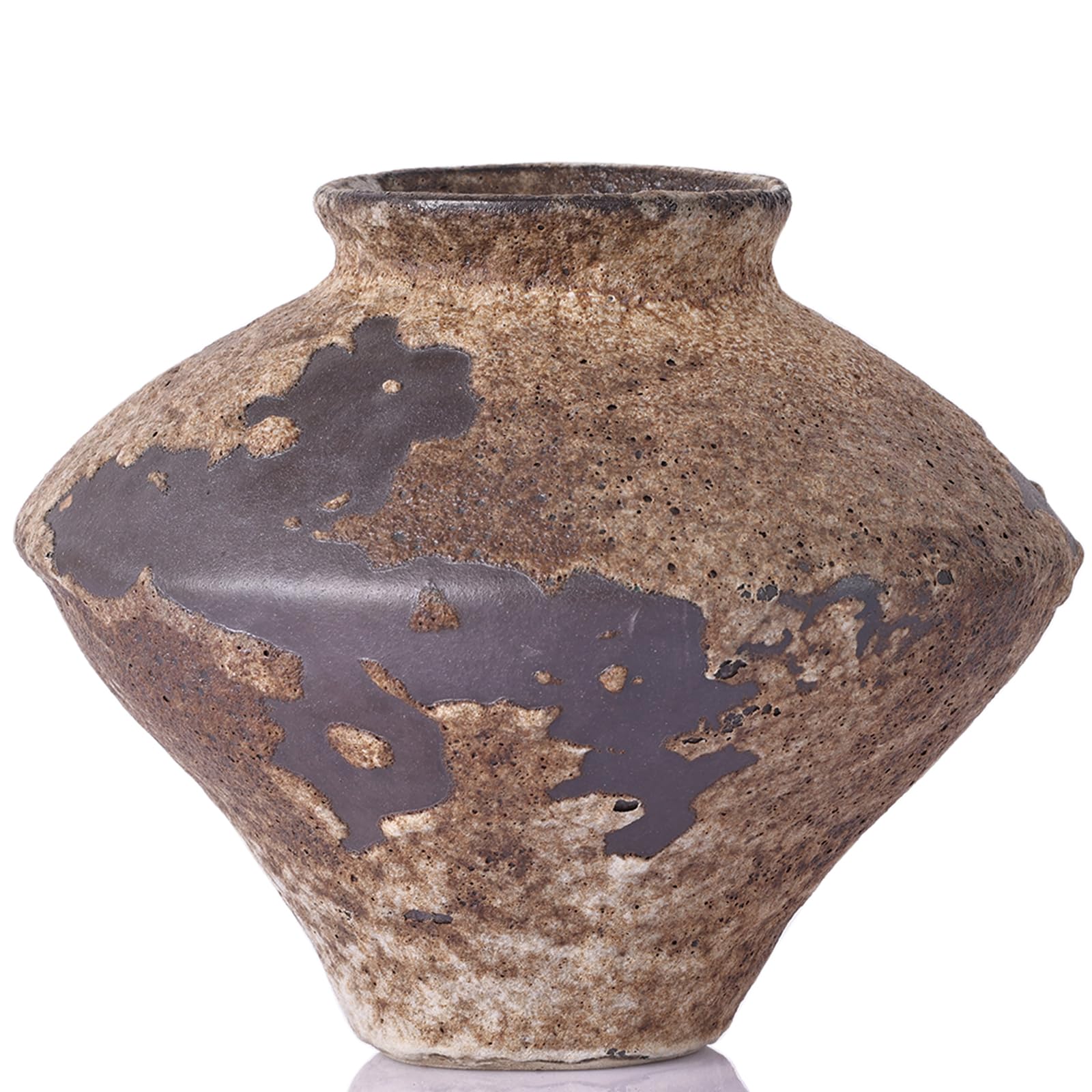 Amazon.com: 6.1" Vintage Rustic Vase, Terracotta Decor Terra Cotta Vase ...
