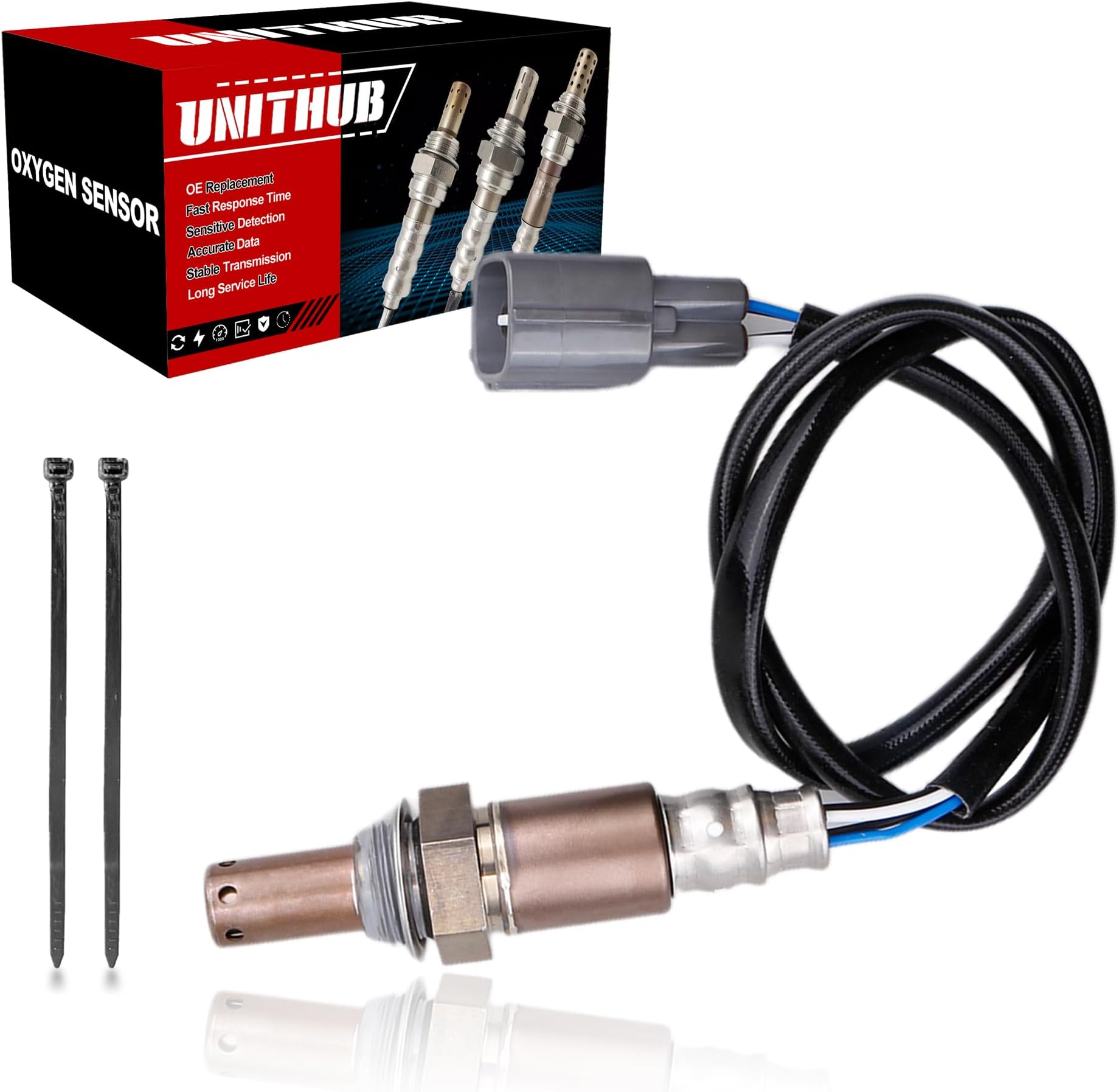 Amazon.com: UNITHUB Air Fuel Ratio Oxygen Sensor Upstream 234-9041 234 ...