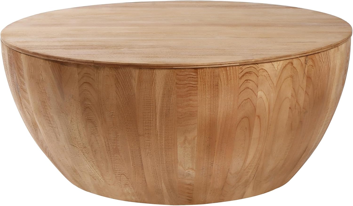 Amazon.com: SSLine Traditional Bucket-Shape Coffee Table Farmhouse ...