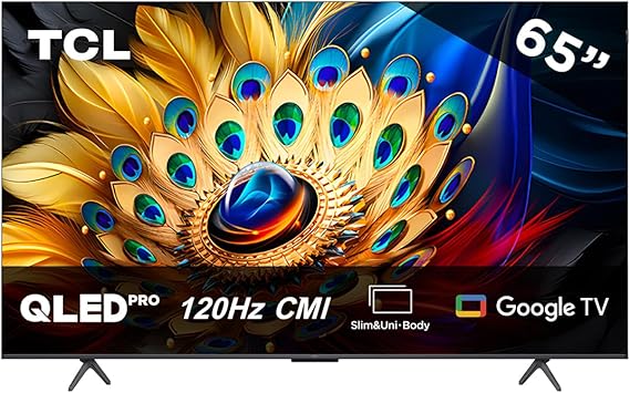 TCL Smart TV Pantalla 65" 65Q651G Google TV QLED 4K | HDR 10 250 NITS ...