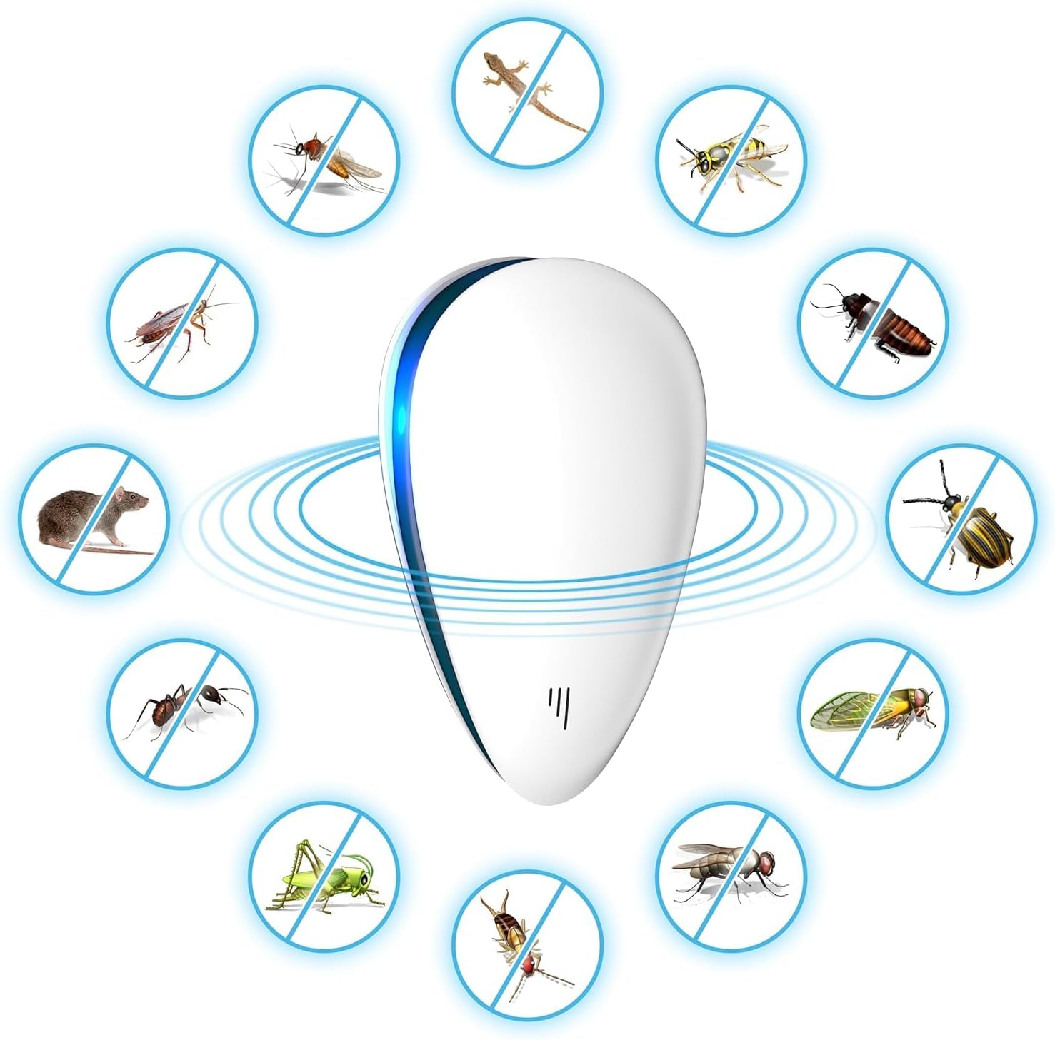 WRYER Pest Repellent Machine to Repel Lizard, Rat, Cockroach, Mosquito ...
