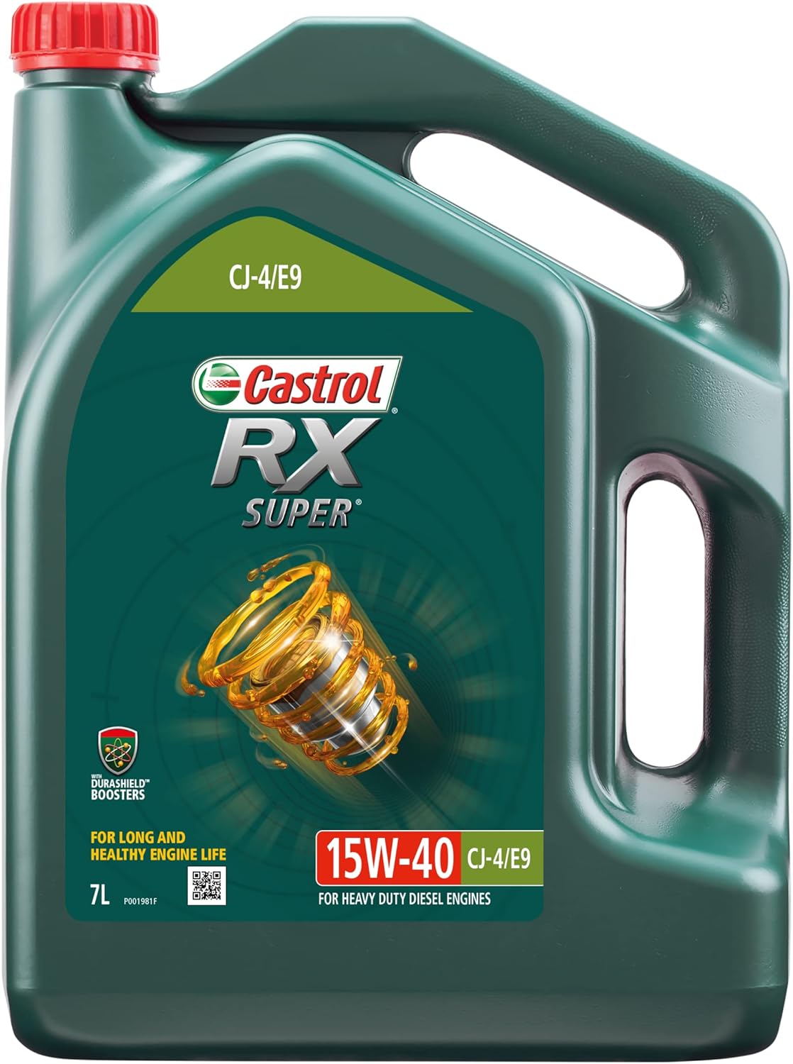 Castrol 15W-40 CJ-4/E9 RX Super Engine Oil 7 Litre : Amazon.com.au ...