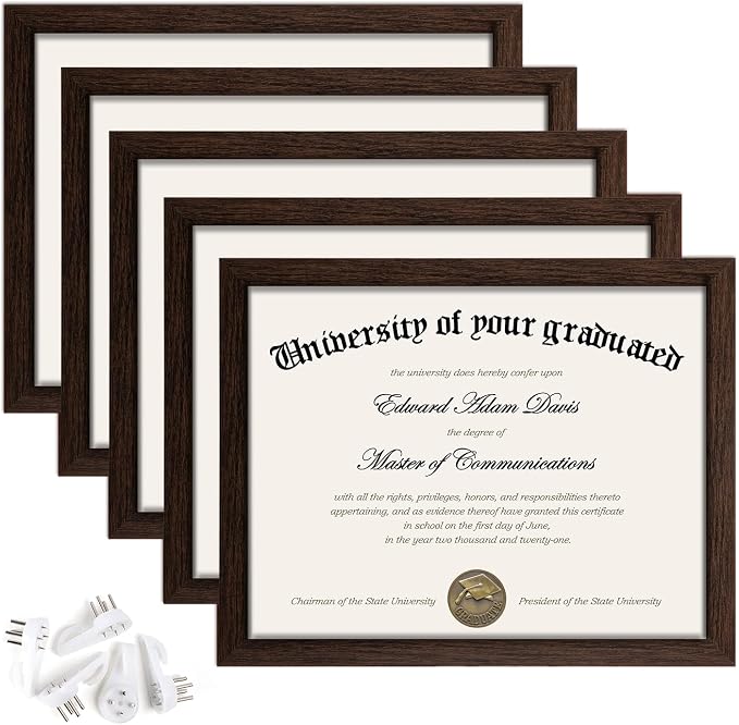 Amazon.com - upsimples 8.5x11 Picture Frame Certificate Document Frame ...