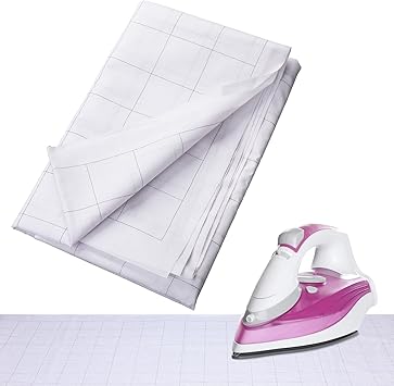 Amazon.com: Breling 20”x 5 Yard Fusible Interfacing with Grid Cotton 2 ...