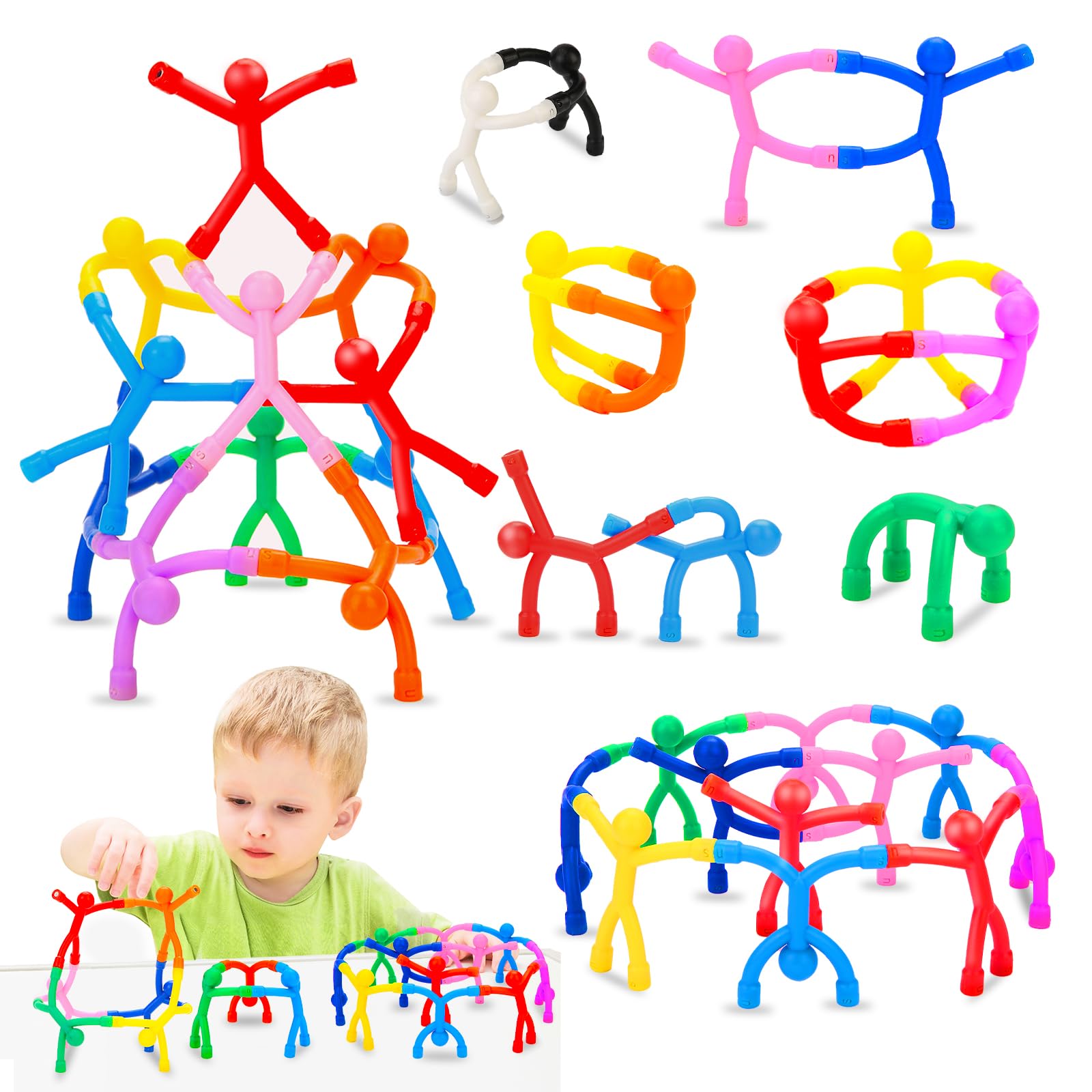 Snapklik.com : 36Pcs Magnetic-People-Magnet-Men, Magnetic Travel Toys ...