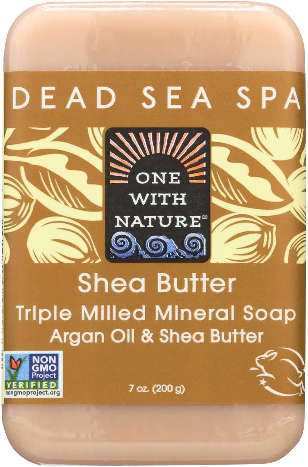 Amazon.com : One With Nature Dead Sea Mud Dead Sea Minerals Soap, 7 ...