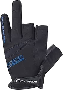 Amazon.com : SOSHIN RBB Tide Game Gloves, No. 8757, Black x Blue, LL : Sports & Outdoors