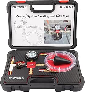 BILITOOLS Radiator Coolant Vacuum Purge & Refill Kit, Universal Cooling ...