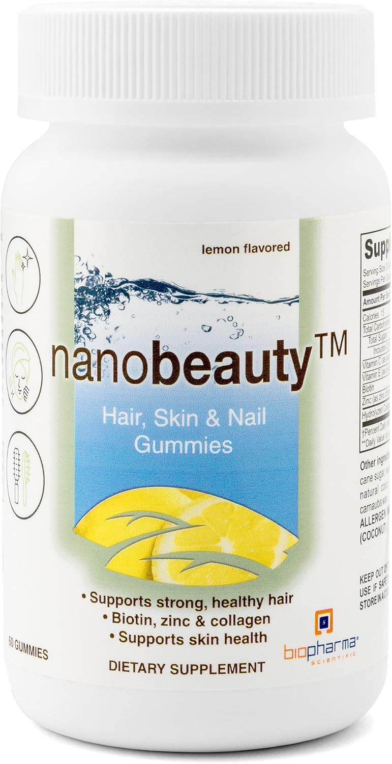 Amazon.com: Biopharma Scientific Nanobeauty Gummies | 30 Servings ...