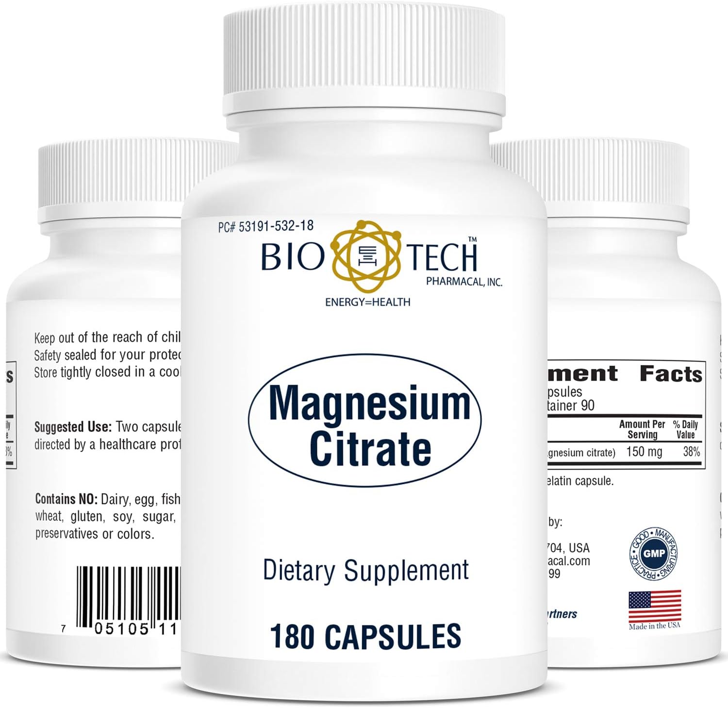 Amazon.com: Spring Valley - Magnesium Citrate 100 mg, Rapid-Release ...