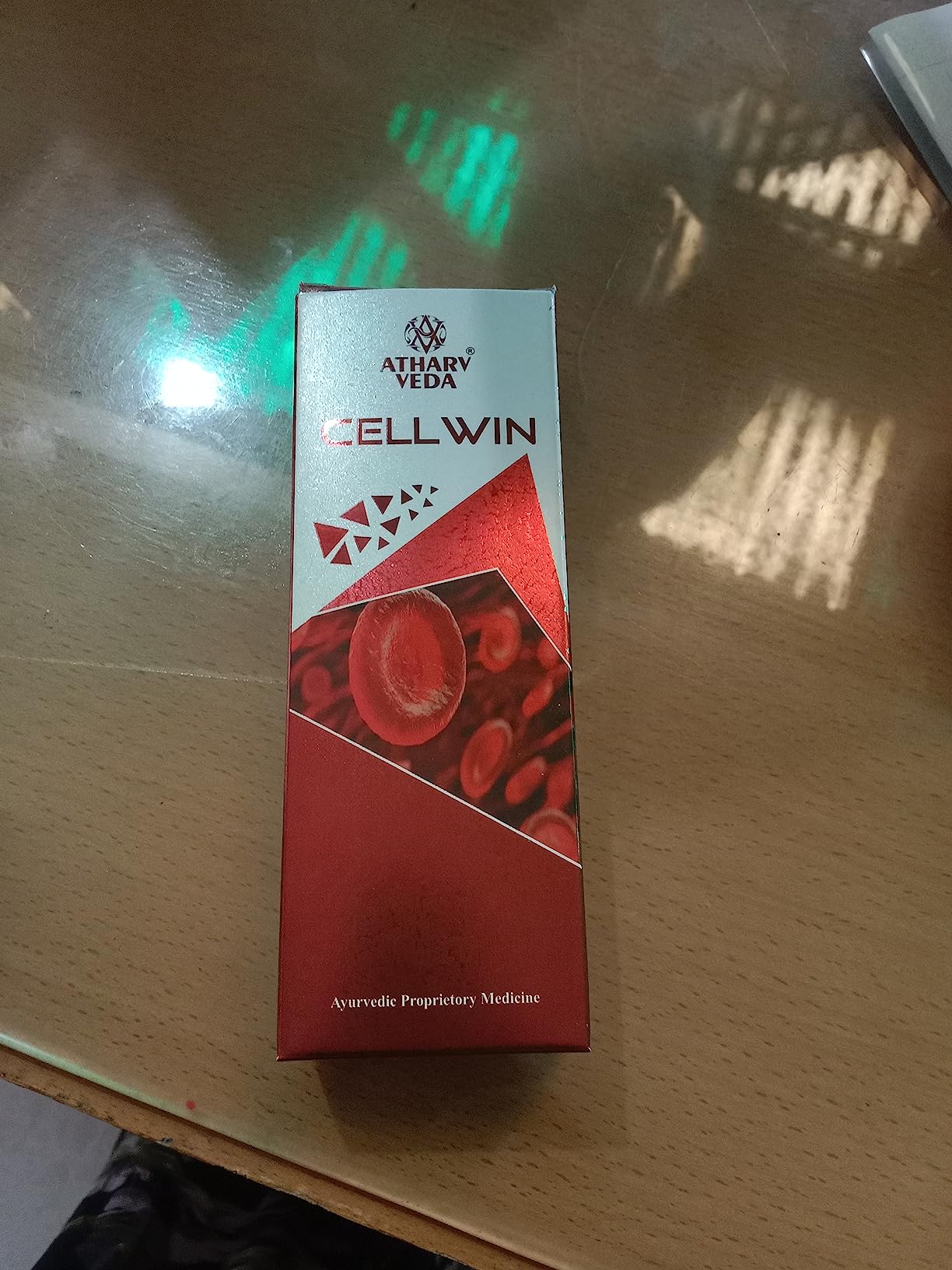 ATHARV VEDA Cell Win (Red Blood Cell) like Iron Deficiency tablets with copper, vitamins ...