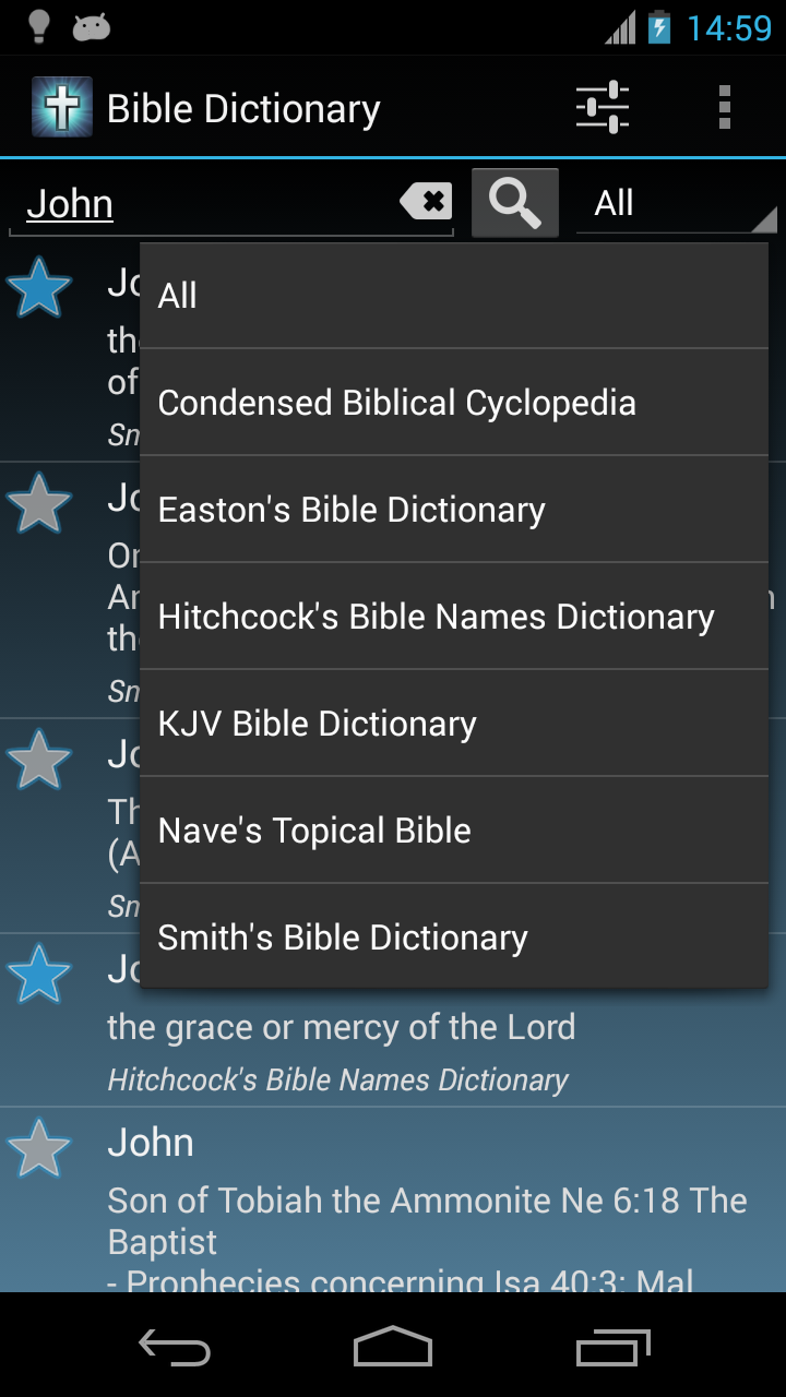 The Bible Dictionary - App on Amazon Appstore