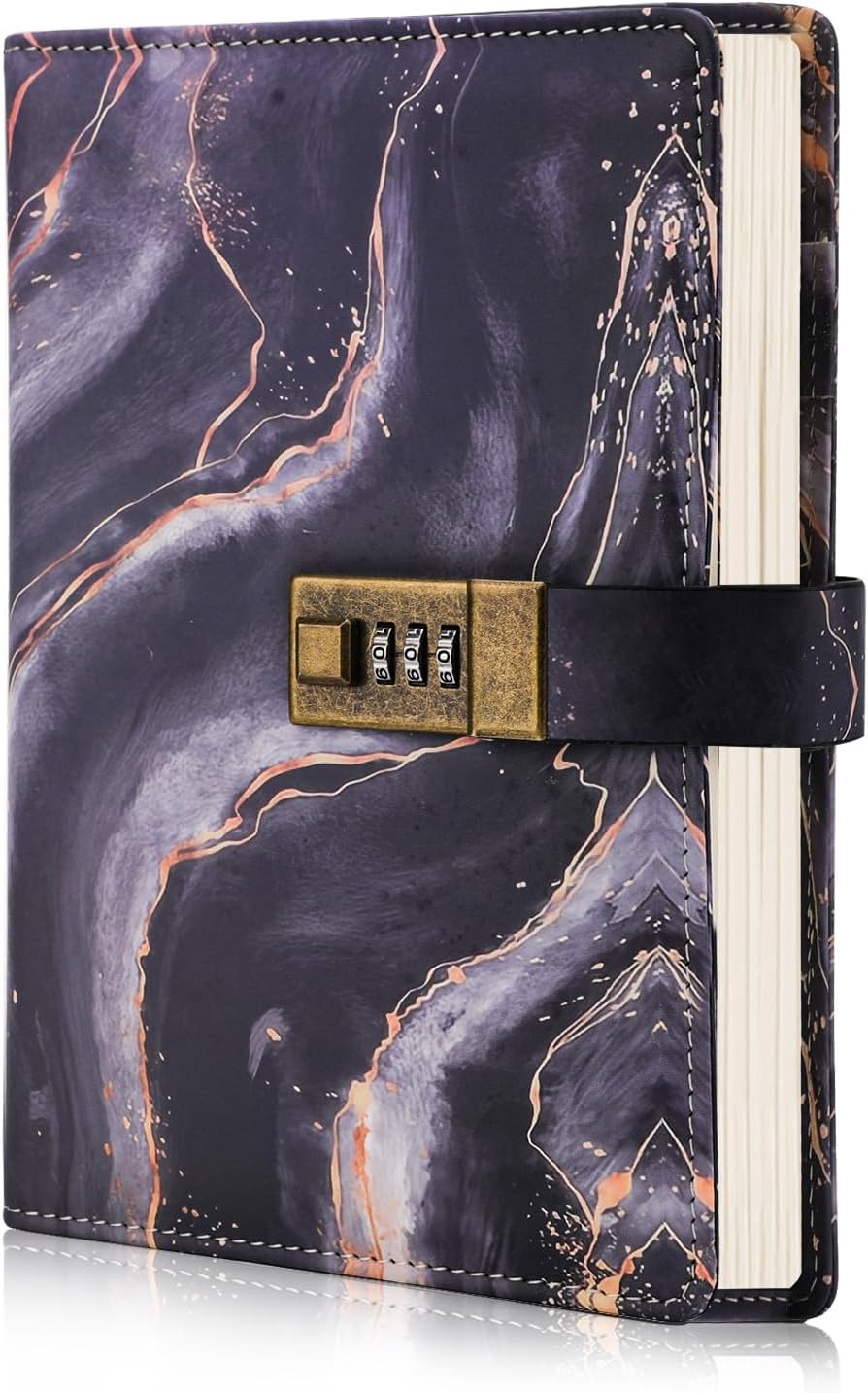 Contanbor Diary with Lock for Girls Women,Journal Secret Diary with ...