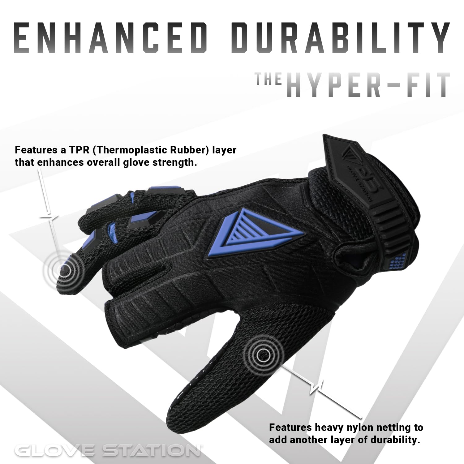 Snapklik.com : Glove Station Hyper-Fit Tactical Shooting & Work Gloves ...