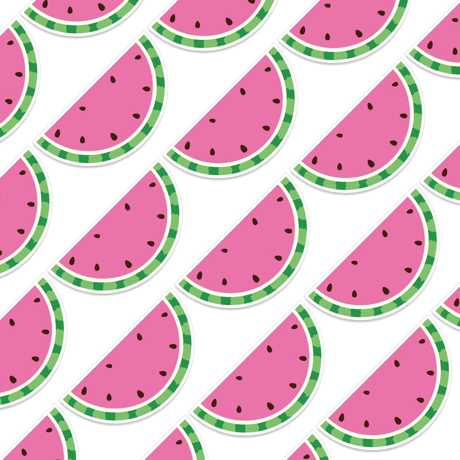 Amazon.com: AnyDesign Watermelon Cutouts 45Pcs Summer Quarter ...