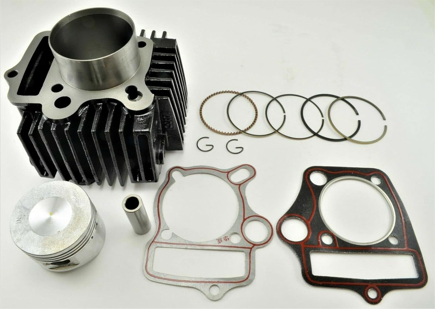 Amazon.com: EWG LLC fit for Pit Bike 110cc Cylinder Piston 52.4mm ...