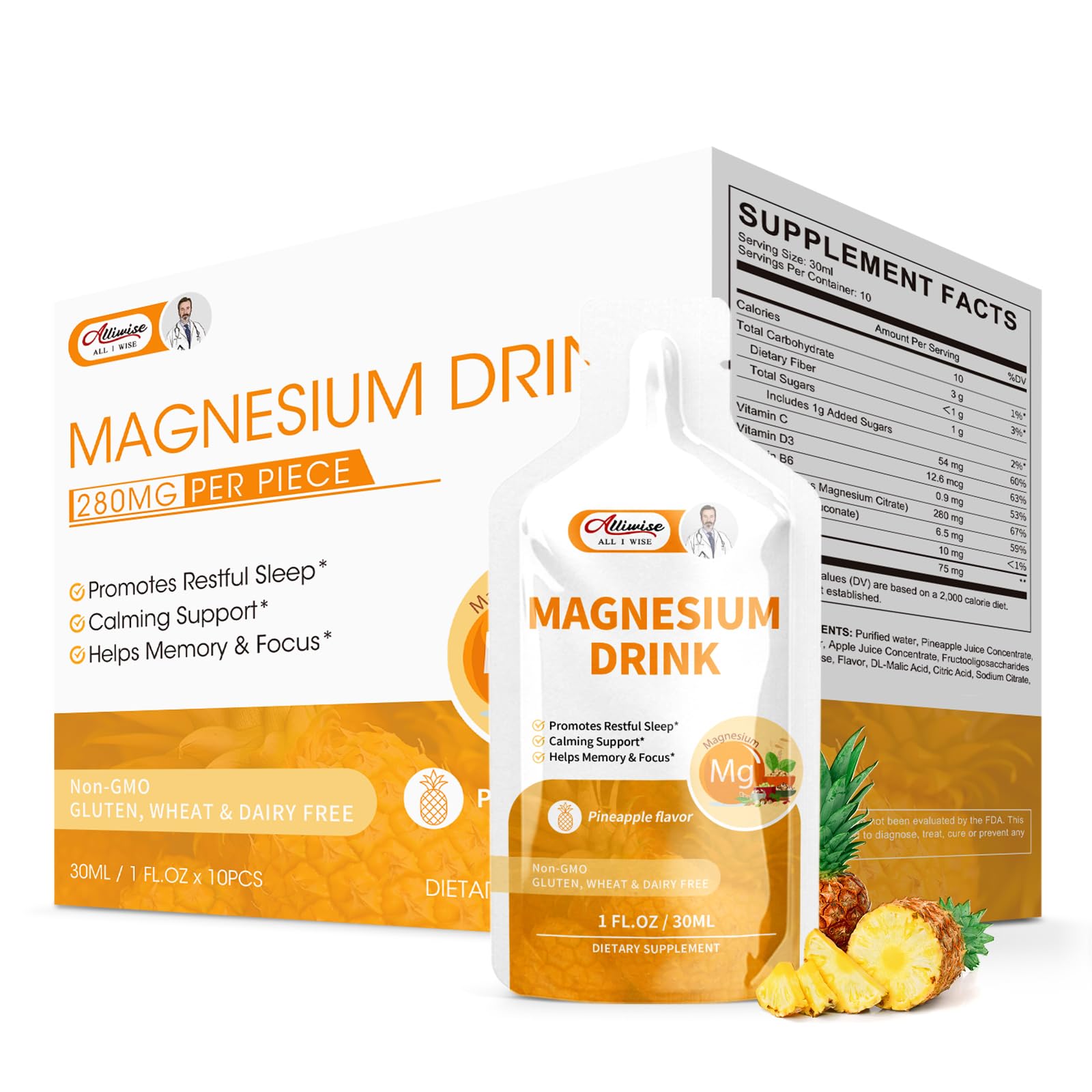 Amazon.com: Magnesium Citrate Liquid Magnesium Drink Oral Solution with ...