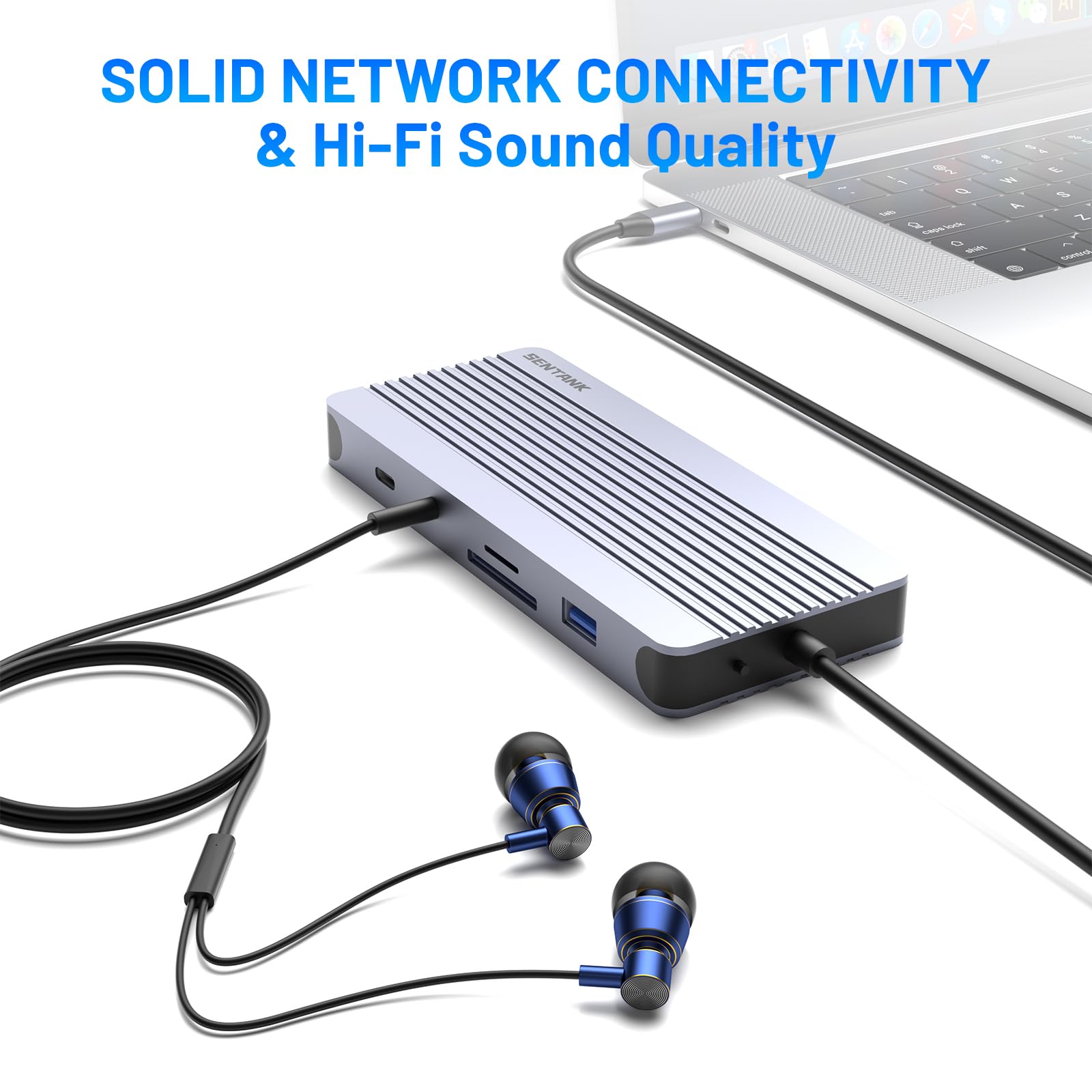 Micro Hdmi To Hdmi Hagibis Knob USB C Hub With Shortcut Buttons, RGB ...