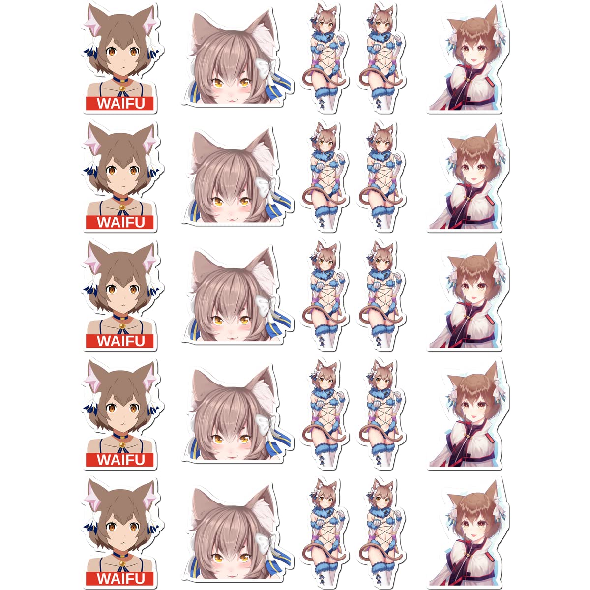 Amazon.com: 20 Pcs Stickers Pack Felix Vinyl Argyle Laptop Trap ...