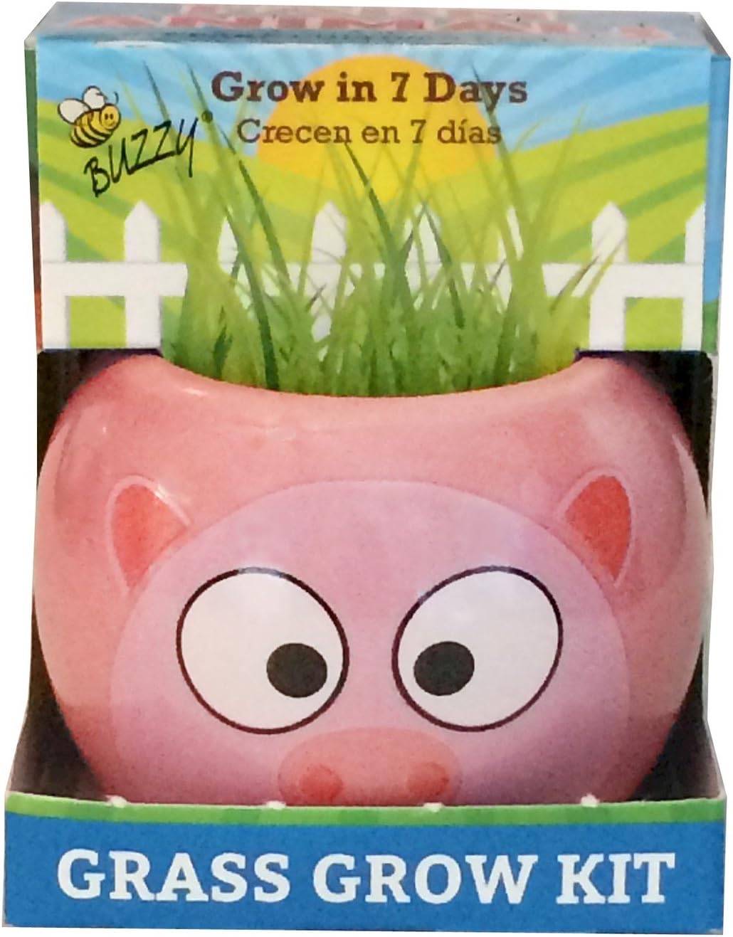 Amazon.com : Buzzy Grow Kits Farm Animal Series: Pig : Patio, Lawn & Garden