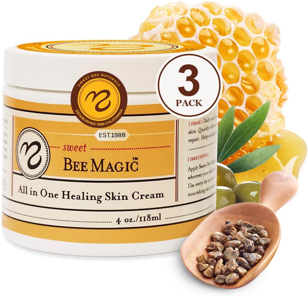 Amazon.com : Sweet Bee Naturals - All-in-One Skin Balm & Ointment for ...
