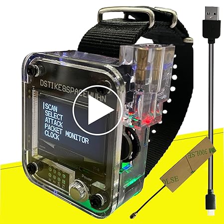 All-New WiFi Deauther Watch V3 ESP8266 Programmable Development Board | Wearable Smartwatch ...