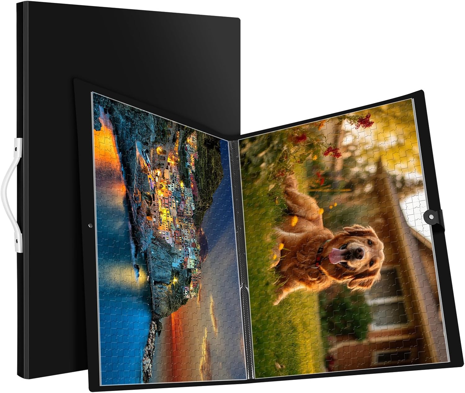 Amazon.com: Puzzle Storage Folder Keeper, 1000-Piece Portable&Large ...