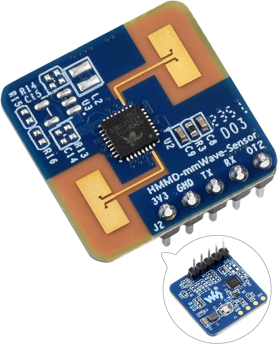 Amazon.com: Human Micro-Motion Detection mmWave Sensor, 24GHz mmWave ...