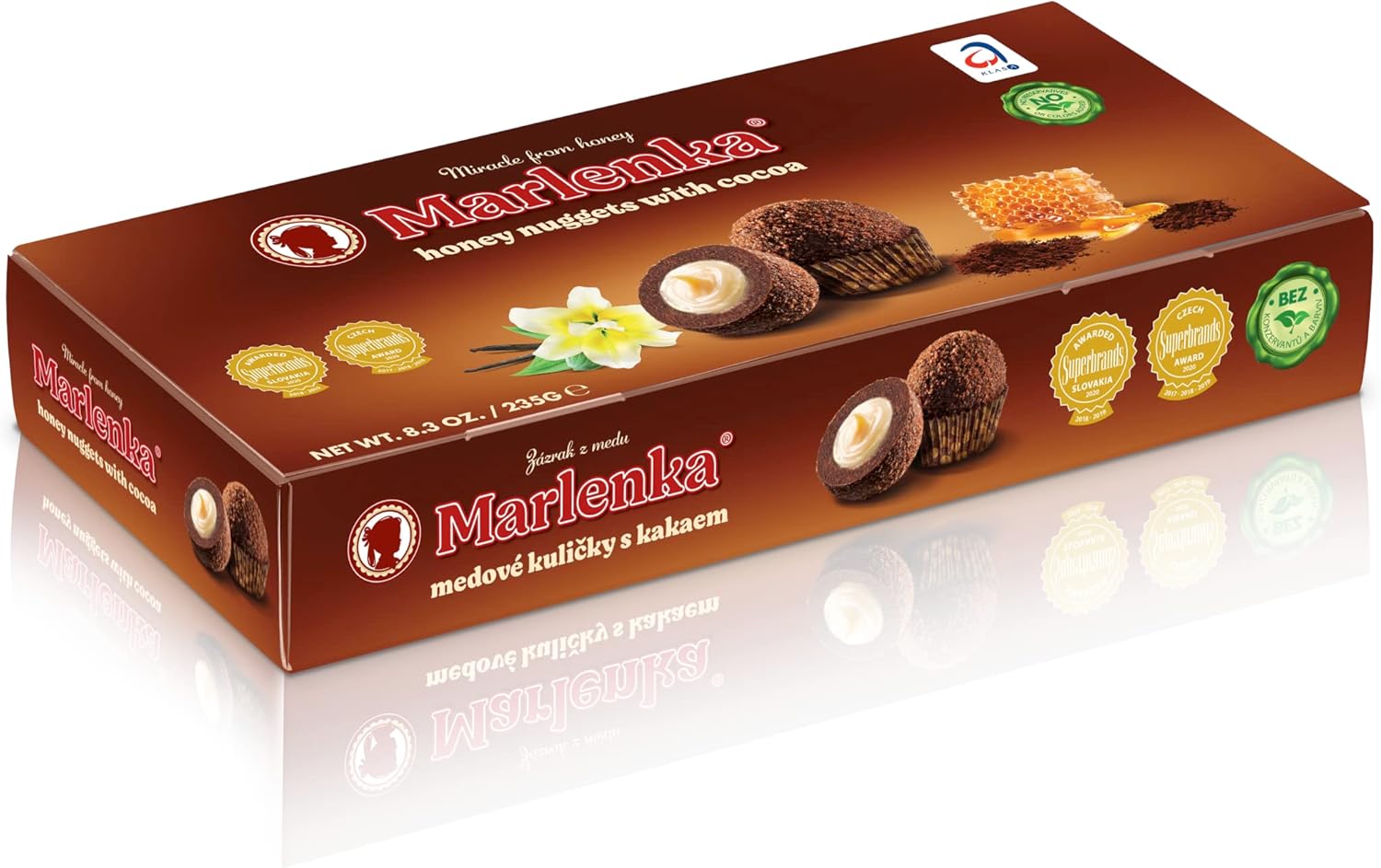 Marlenka Cocoa Honey Nuggets 250 g : Amazon.co.uk: Grocery