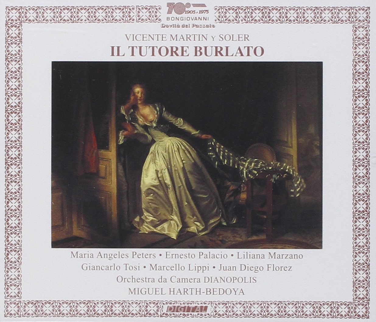 Vicente Martin y Soler: Il Tutore Burlato - Maria Angeles Peters ...