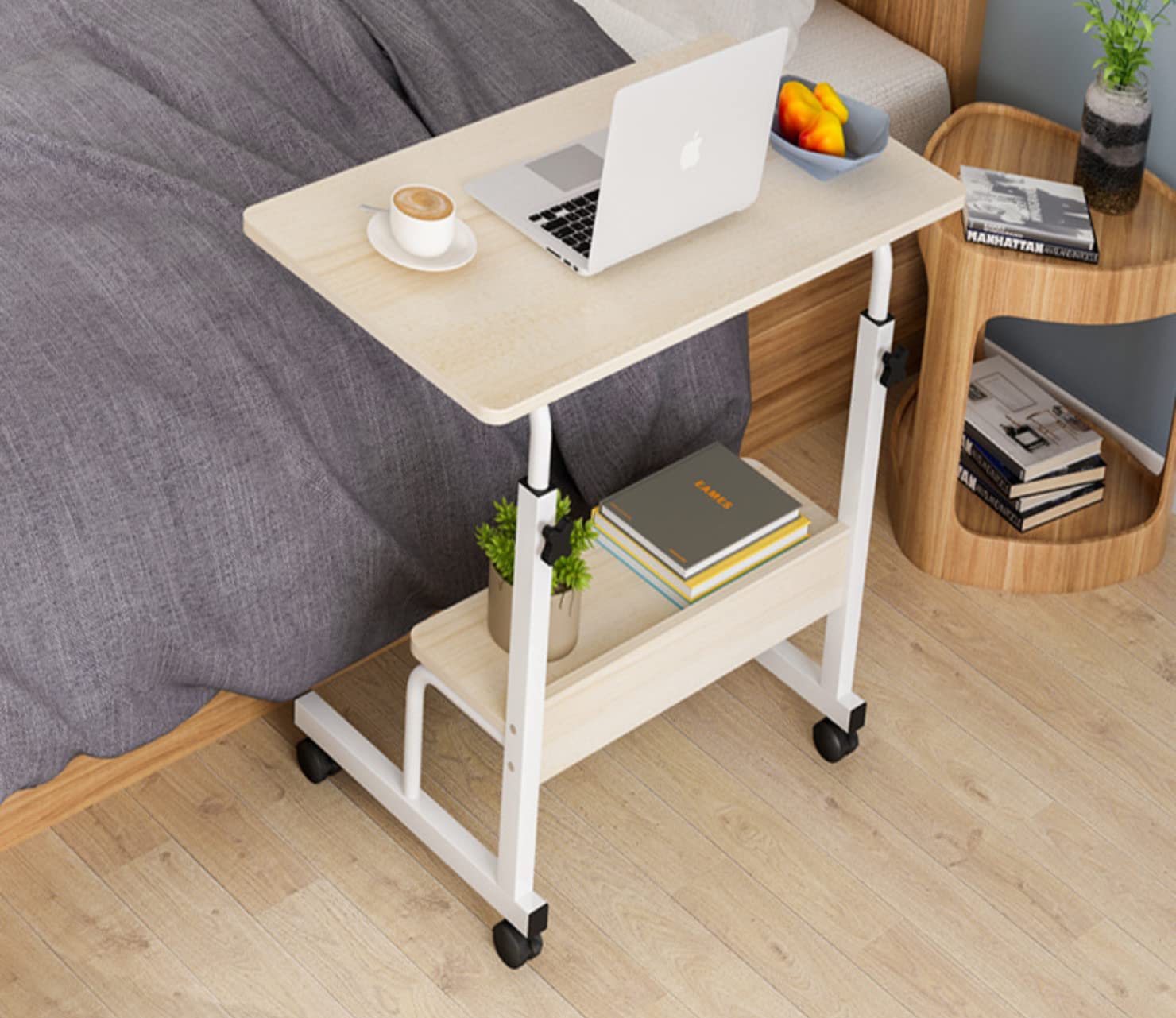 Homeland Multi Purpose Laptop Table | Wooden Table with Adjustable ...