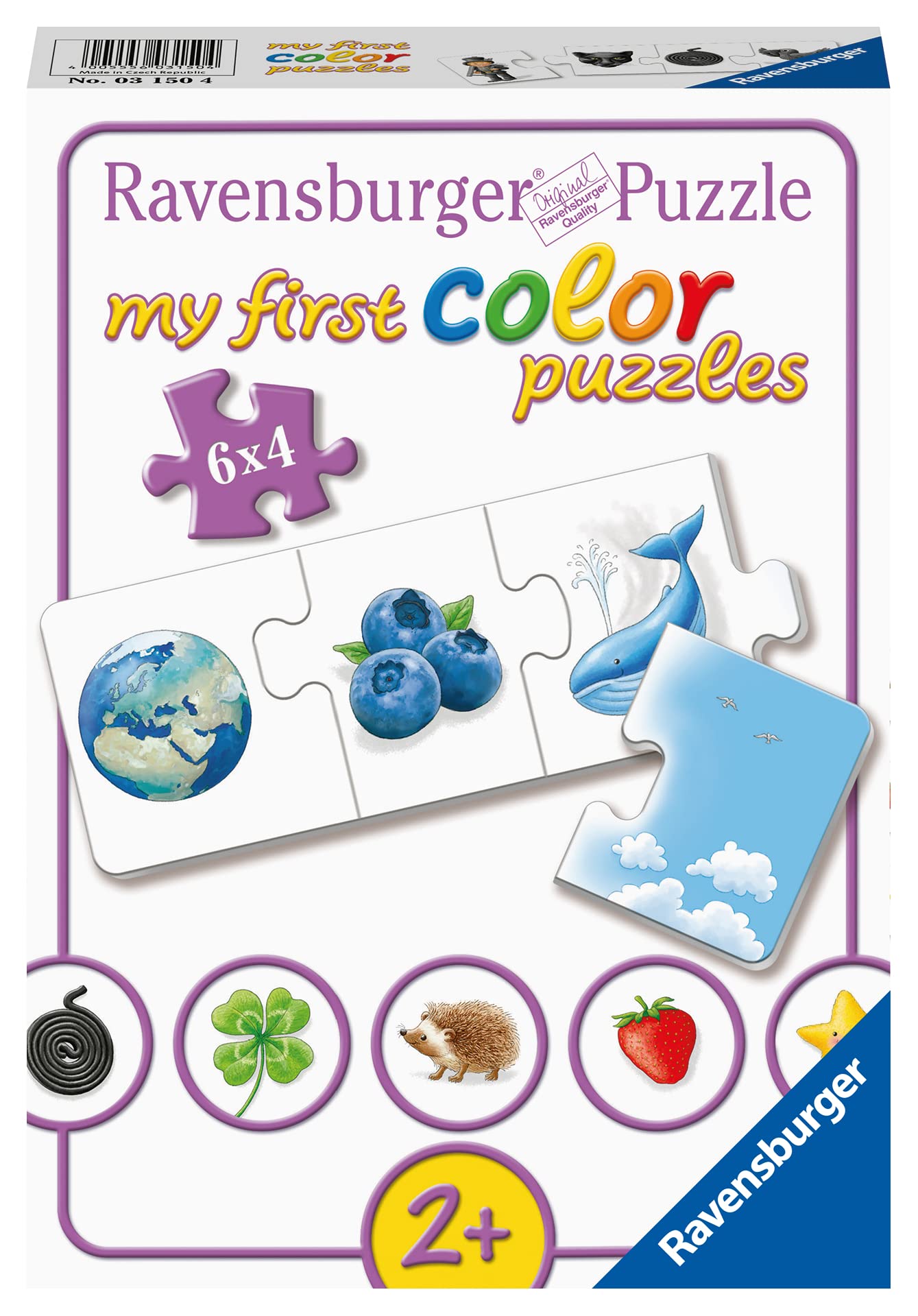 Ravensburger Kinderpuzzle - 03150 Farben lernen - my first color puzzle ...