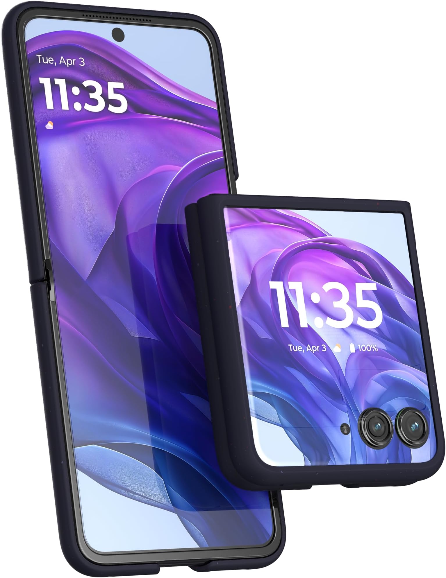 Motorola Razr+ (Plus) 2024 Midnight Blue Protective Case- Rigid ...