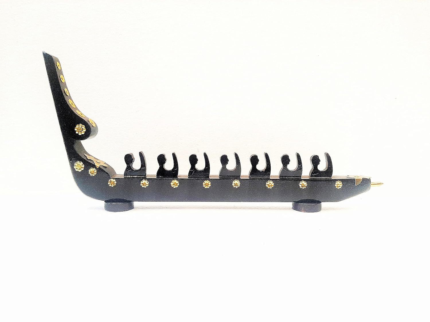 Craftia.in Kerala Snake Boat Model 7 - Wooden Handicraft Model - 18 x 9 ...