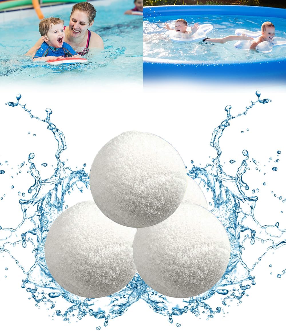 Amazon.com : AOKIQU 4 PCS Pool Scum Absorber – Premium Pool Oil ...