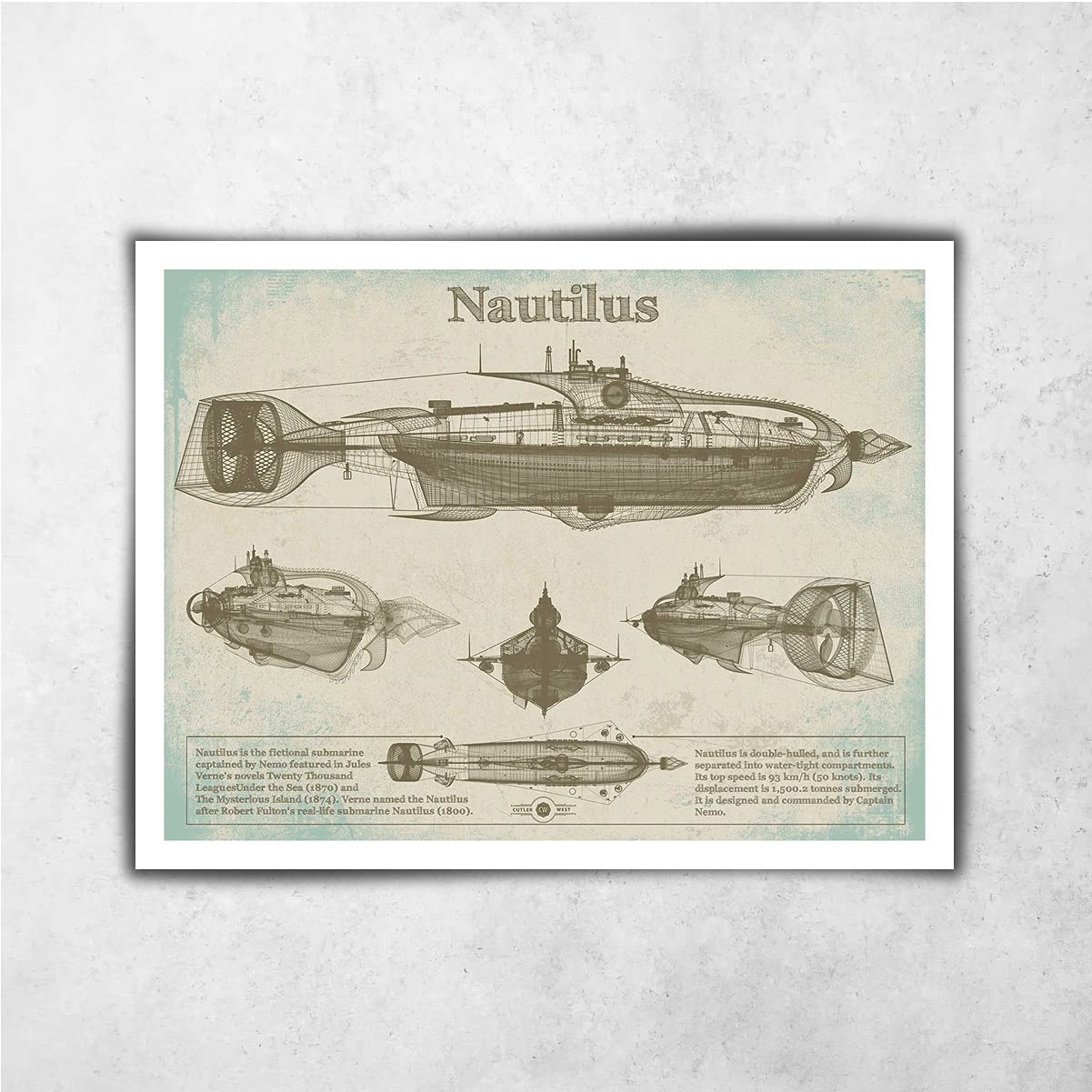 Nautilus Submarine Nemo NAUTILUS 1 By Matteline67 On DeviantArt