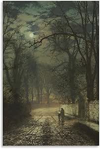 Amazon.com: ANMIANDUO World Famous Oil Paintings Pre-Raphaelite A ...