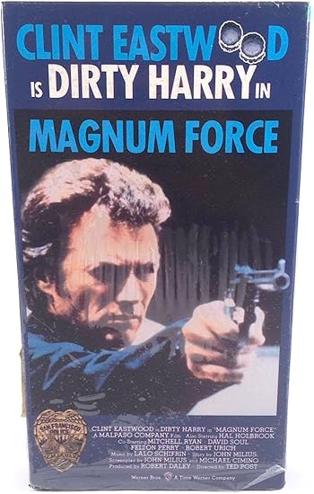 Amazon.com: Magnum Force [VHS] : Eastwood, Holbrook, Ryan, Soul, Ma ...